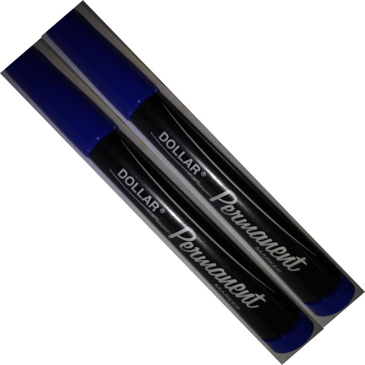Dollar Permanent Marker / Chart Marker Pen (2 Pcs) | Daraz.pk