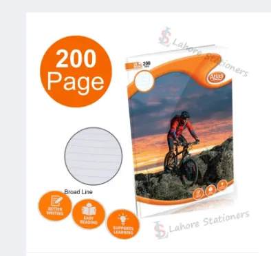 A4 200 pages Register IMPORTED REGISTER URDU NARROW LINE BROAD LINE ...