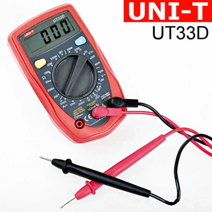 Original UT33D Multimeter PALM SIZE DIGITAL MULTIMETER UT33D | Daraz.pk