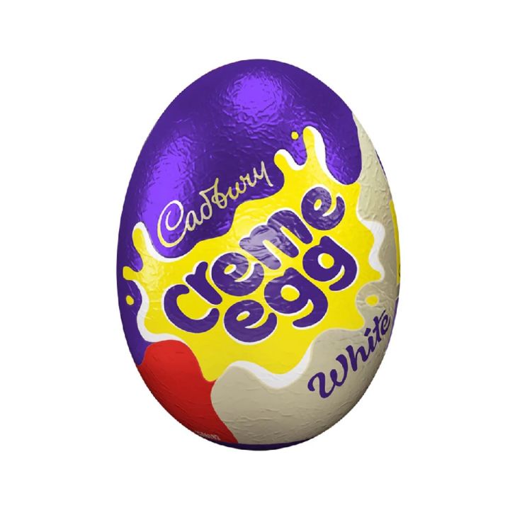 CADBURY CREME WHITE EGG 40G (𝐢𝐦𝐩𝐨𝐫𝐭𝐞𝐝 & 𝐨𝐫𝐢𝐠𝐧𝐚𝐥) | Daraz.pk