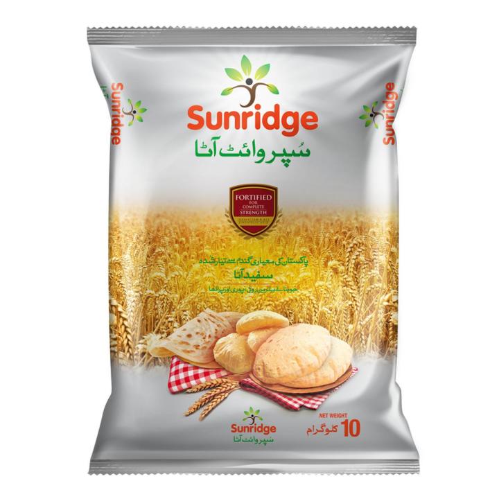 Sunridge Super White Atta 10kg | Daraz.pk