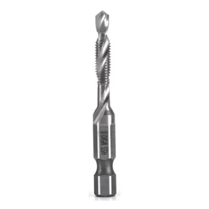 M5X0.8mm High-Speed Steel 4341 Titanium Plated Composite Tap Drill and ...