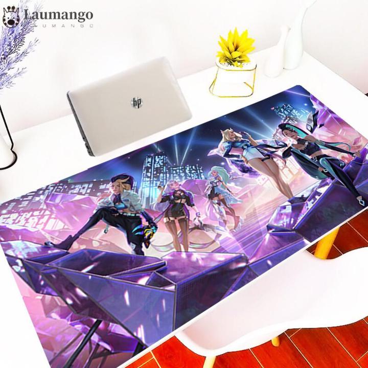 【3C VictoryEagle Store】Mouse Pad LOL KDA Large Gamer Kawaii Gaming ...
