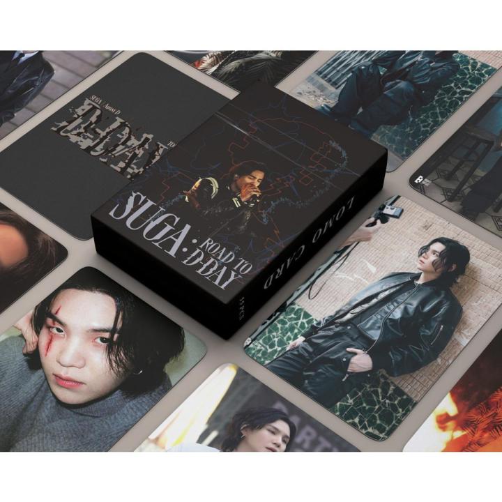 Kpop BTS Bangtan Boys SUGA Agust D Solo Album D-DAY Lomo Card ...