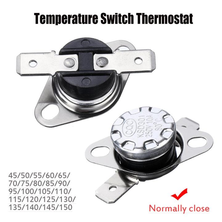 Conventional Ksd301 Normal Close Thermostat Temperature Thermal Control ...