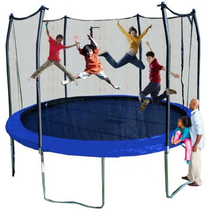 Trampoline - Brand Liveup Sports - Product Jumping Trampoline With Net ...