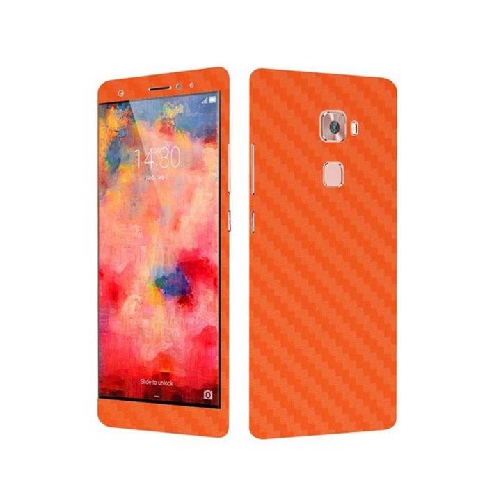 Huawei Mate S Orange Carbon Fiber Texture Mobile Skin | Daraz.pk