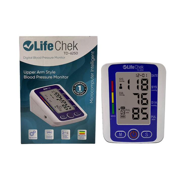 Ucheck Life check Arm Type Blood Pressure Monitor, Accurate Digital BP ...