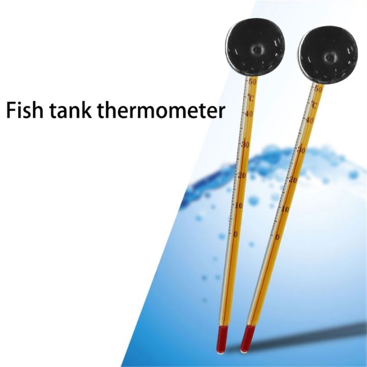High-Precisions Aquarium Thermometer Easy-To-Read Fish Thermometer ...