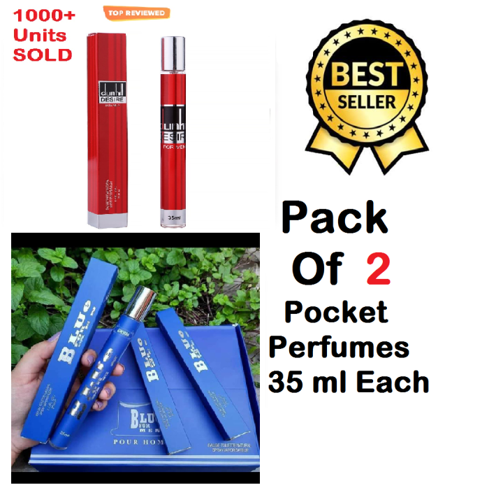 Pack Of 2 Perfume Spray For Men 35 ml | Daraz.pk