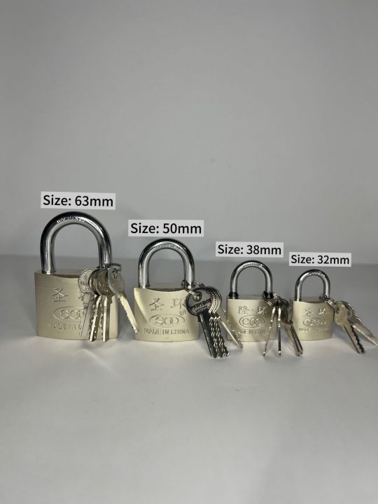 Heavy Duty China PadLock -Portable China Lock – Ideal for Travel Bags ...