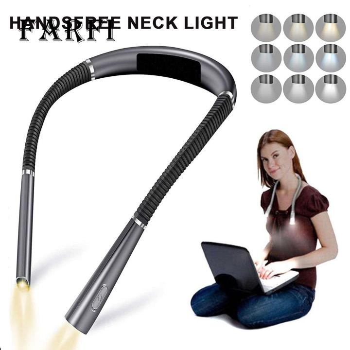 Hanging Neck Light Flexible Rechargeable Led Neck Reading Light for ...