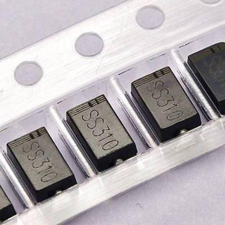 20pcs SMD diode SR3100 silkscreen SS310 DO-214AC 3A 100V Schottky Diode ...