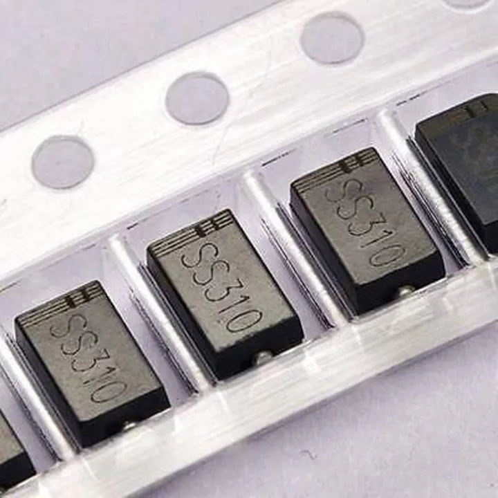 20pcs SMD diode SR3100 silkscreen SS310 DO-214AC 3A 100V Schottky Diode ...
