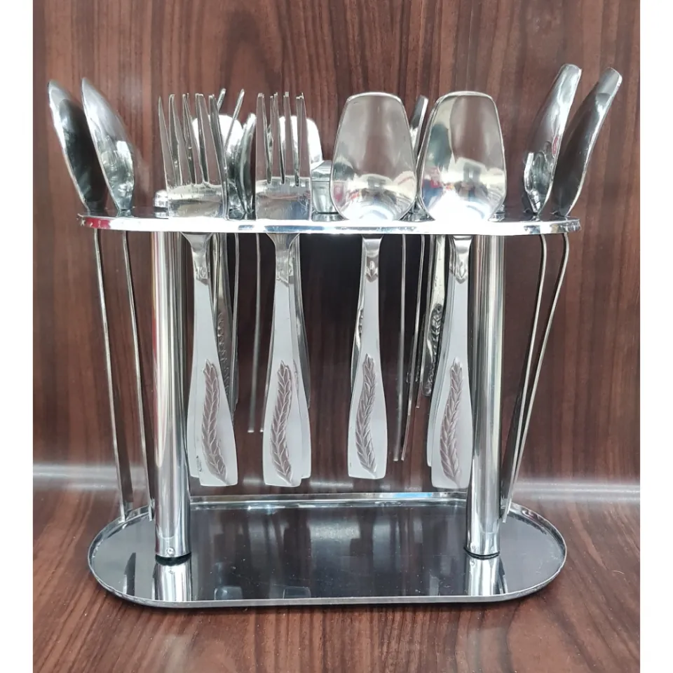 Spoons set with stand store