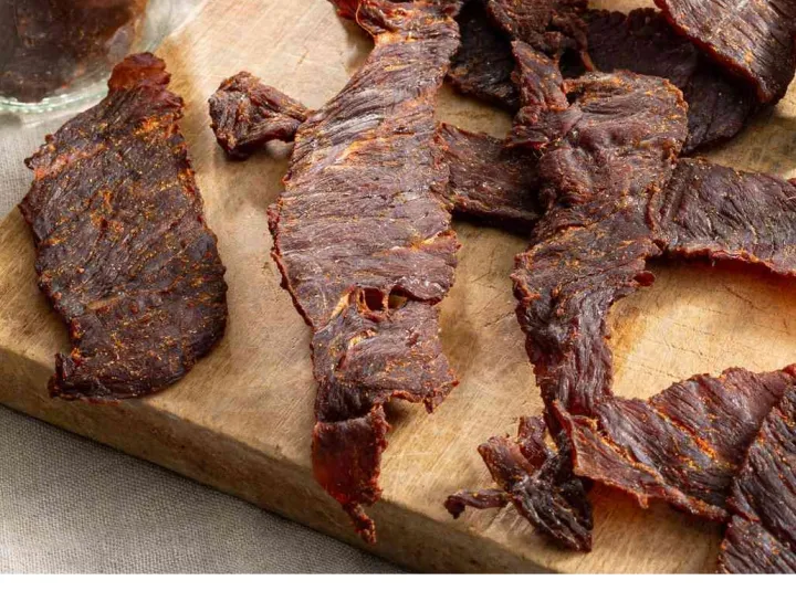 Bar-B-Q Flavored Beef Jerky – 100 & 50 Gram Pack Halal | High-Protein ...