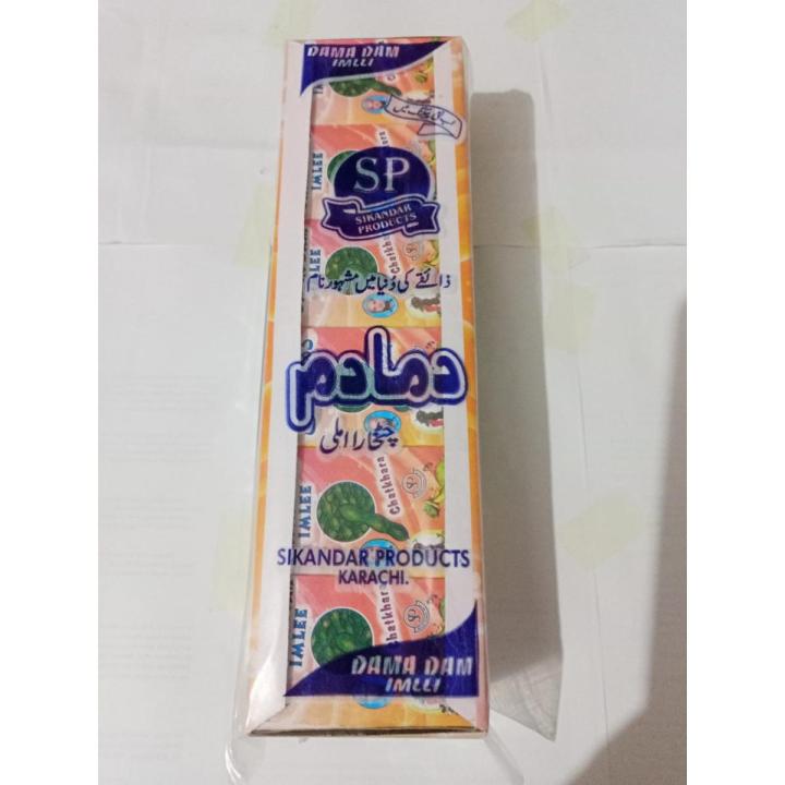 Damadam Imli (Pack of 24) Khatti Meethi Imli / Sweet and Sour / Chat ...