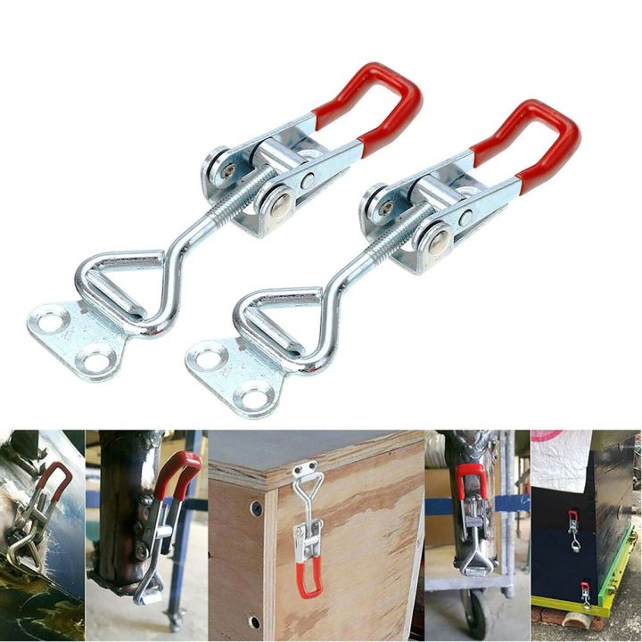 Sturdy Adjustable Metal Steel Latch Lock Latch Catch Toggle Latch Lock ...