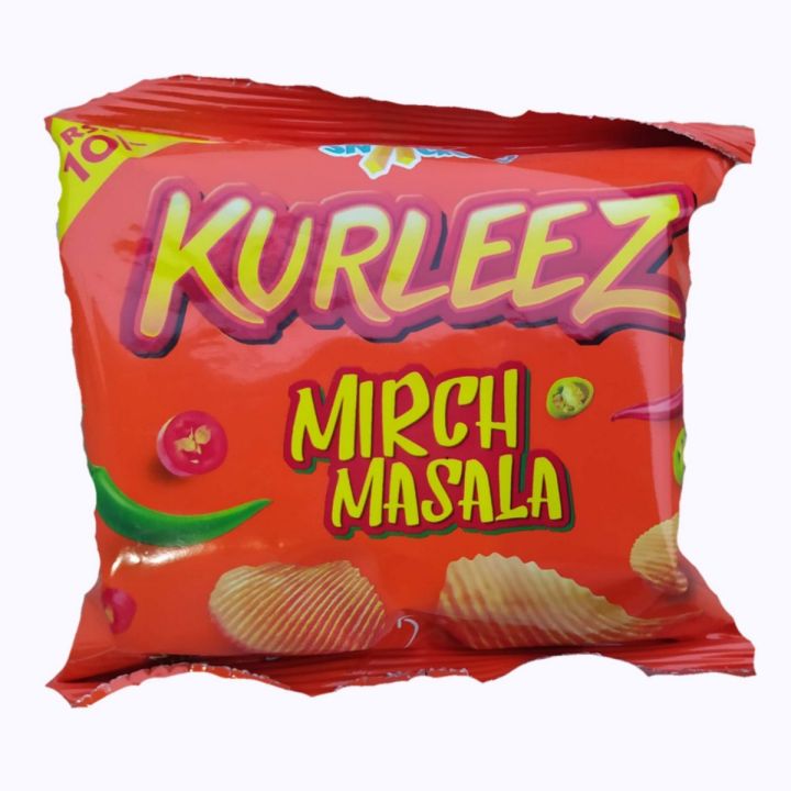 Kurleez Chips. Mirch Masala Flavour. 24 pcs | Daraz.pk