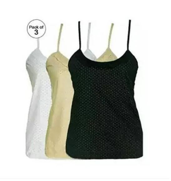 shameez for girls Pack Of 3 Stretchable Soft Camisole Shameez For ...