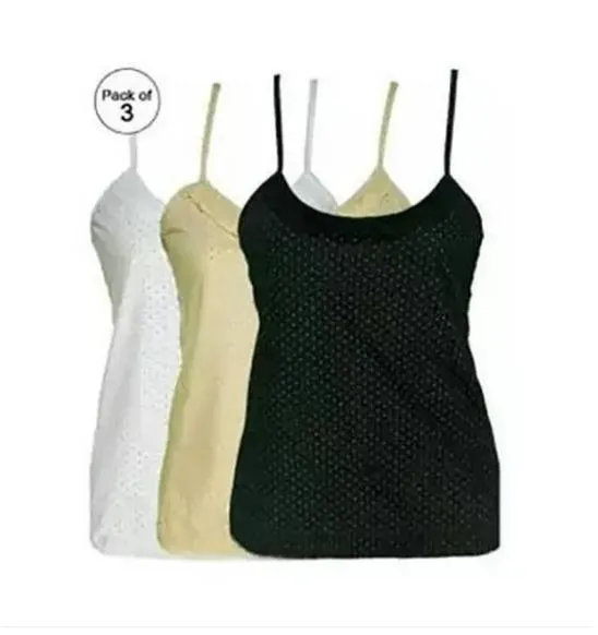 shameez for girls Pack Of 3 Stretchable Soft Camisole Shameez For ...