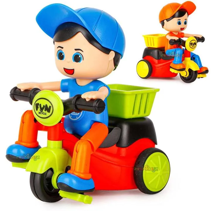 Mini Tricycle With Delivery Boy For Kids 1 Pcs | Daraz.pk
