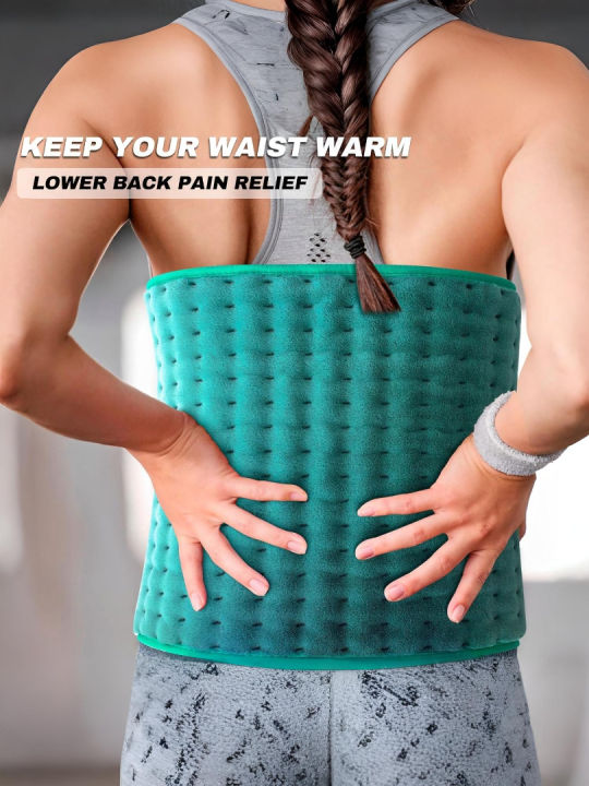 MIGHTY BLISS Large Electric Heating Pad for Back Pain & Cramps Relief ...