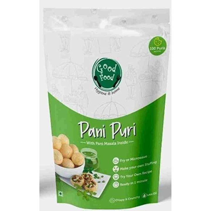 Good Food Dry Ready to Fry Atta Pani Puri Kit (100 puris with Regular ...