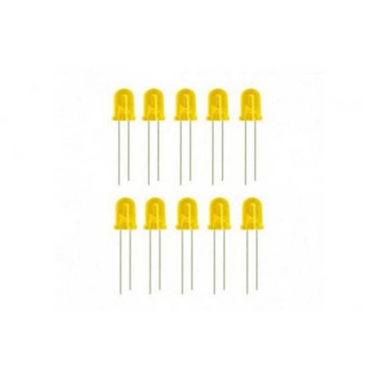 5mm Yellow LEDs - 25PCS | Daraz.pk