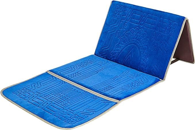Foldable Baithak Prayer Mat / Imported Janamaz with Back Rest | Daraz.pk