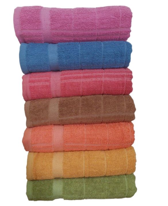 Premium Large Cotton Bath Towel – 27 x 54 Inches – Super Absorbent ...