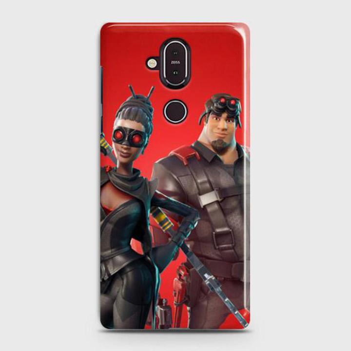 Nokia 8.1 Cover Fortnite Character Hard Cover- Design 42 Case | Daraz.pk