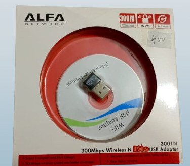 Alfa Wifi USB Adapter Mini 300 Mbps | Daraz.pk