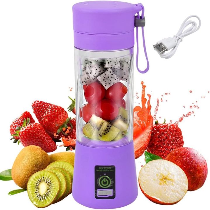 Portable Blender, Personal Blender Portable Juicer Cup Fruit Mixer USB ...