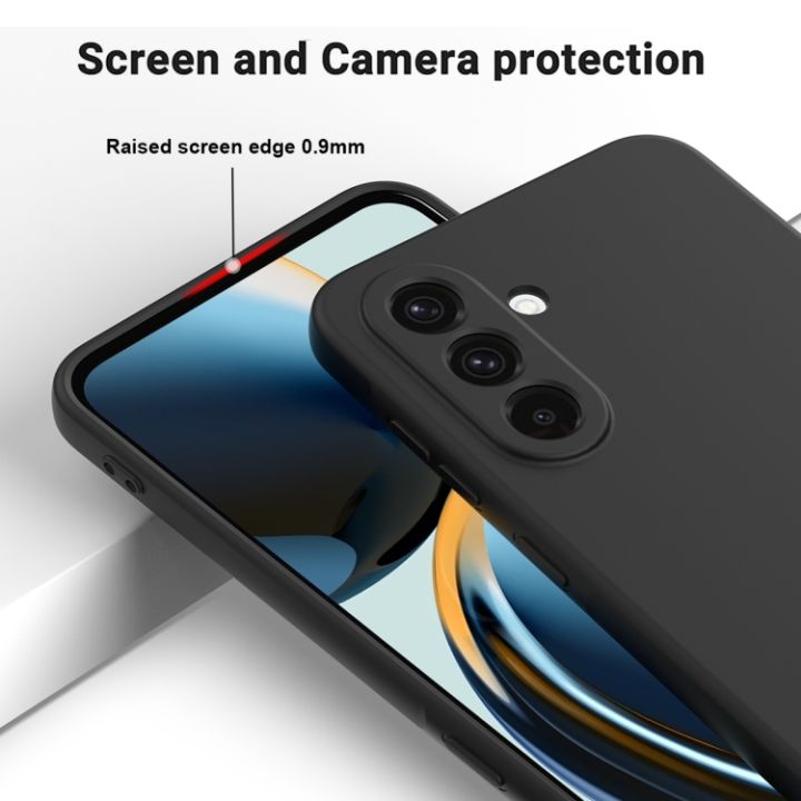 Samsung Galaxy A56 5G Back Cover Soft Matte Silicone with Camera ...