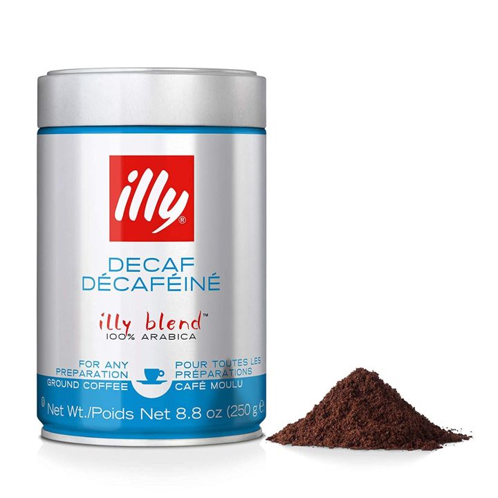 Illy Espresso Decaffeinated Ground Coffee 250g | Daraz.pk
