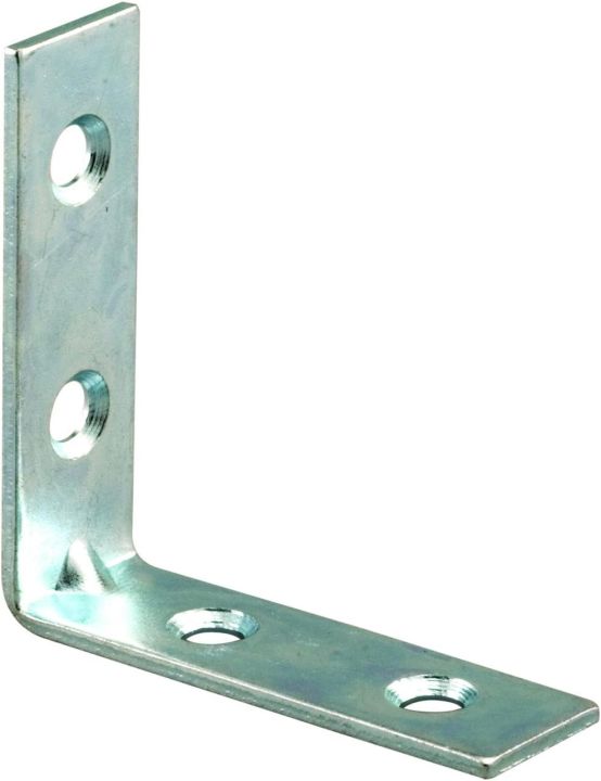 Pack of 10 - L Shape Metal Corner Brace Angle Bracket with Screws ...