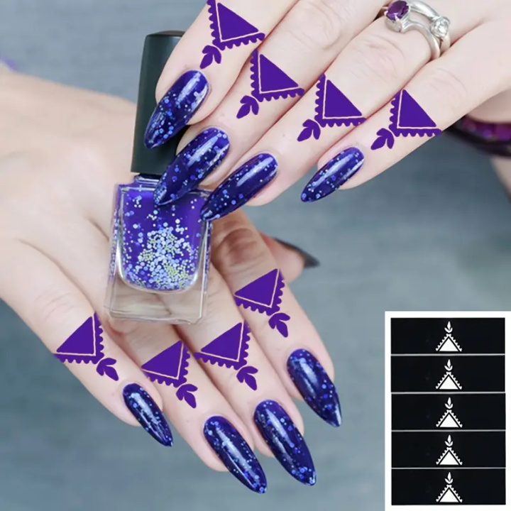 Arabic Style 10 Finger Bridal Mehndi Design Henna Mehandi Stencils ...