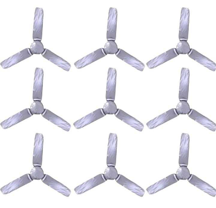 Pack of 9 Ceiling Fan Covers || Waterproof & Dustproof Three Blades ...