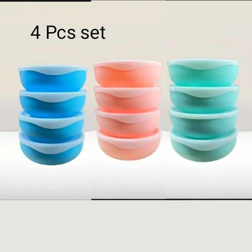Round Splash Bowl Set 4 in1 / Splash Bowl Set 4 in1 With Lid (Round ...