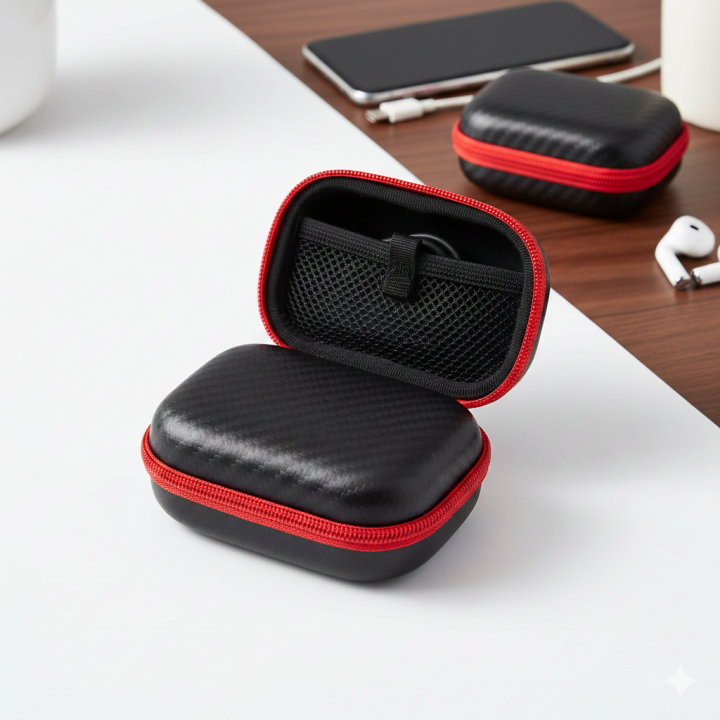 Hard Case Earphone Pouch | Waterproof Earbuds Carrying Case | Mini ...