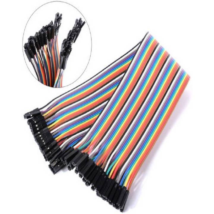 Arduino Jumper Cable - Female to Female - 30cm - Ribbon Cable | Daraz.pk