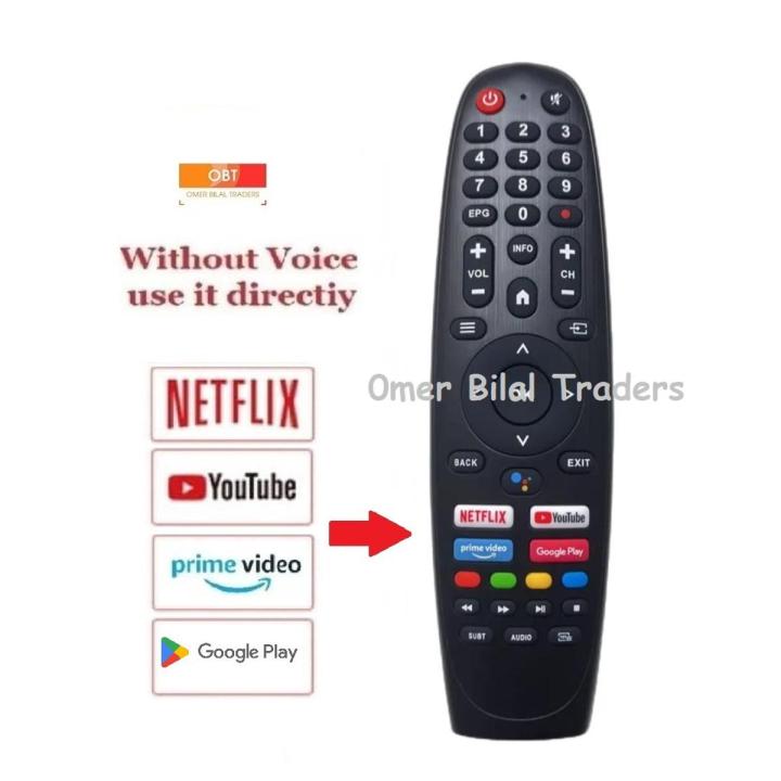 Multynet Smart Led Tv Remote Control Without Voice Commands With