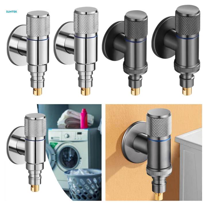 Universal Washing Machine Faucet Tight Thread Mixer Tap Brass Automatic ...