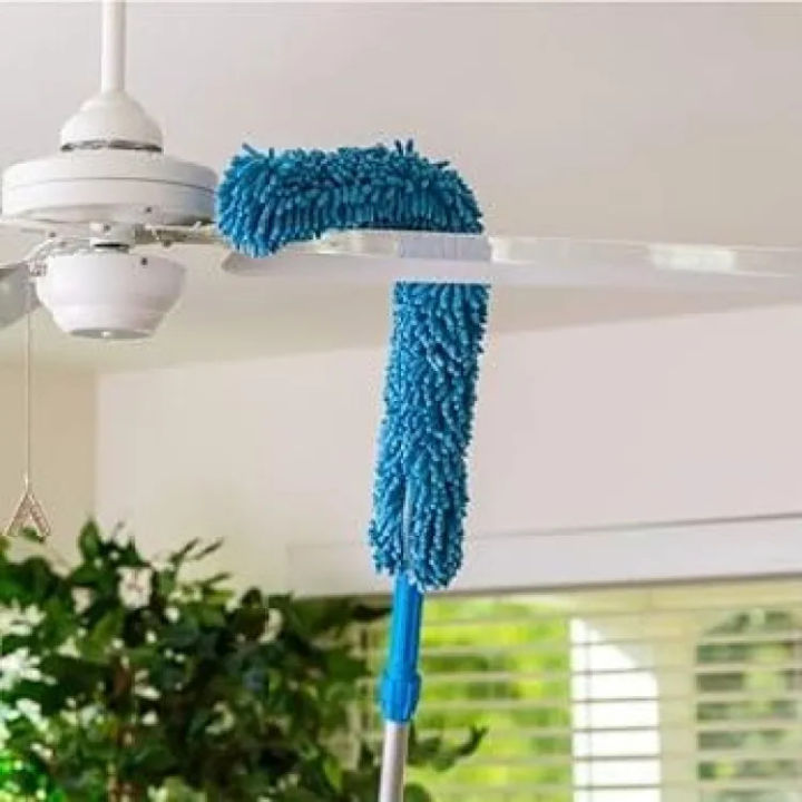 (Duster Without Rod) Flexible Fan Duster Microfiber Fan Cleaning Duster ...