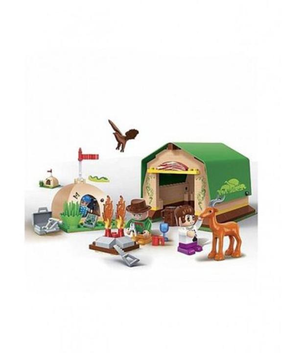 Tented Camp Toy - Multicolour | Daraz.pk