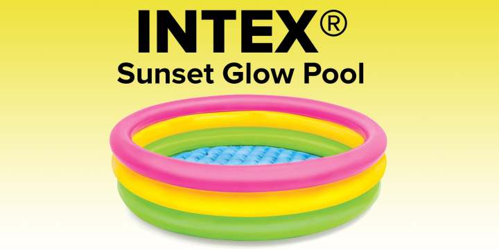 INTEX Sunset Glow Baby Pool 24'' x 8.5" | Daraz.pk