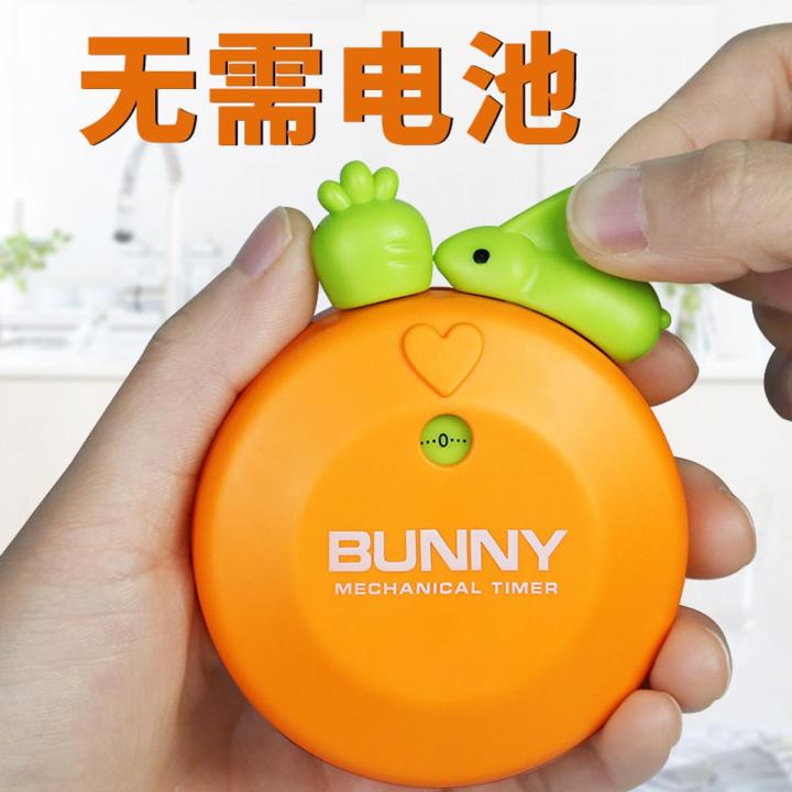 Rabbit mechanical timer student children net red cartoon learning ...