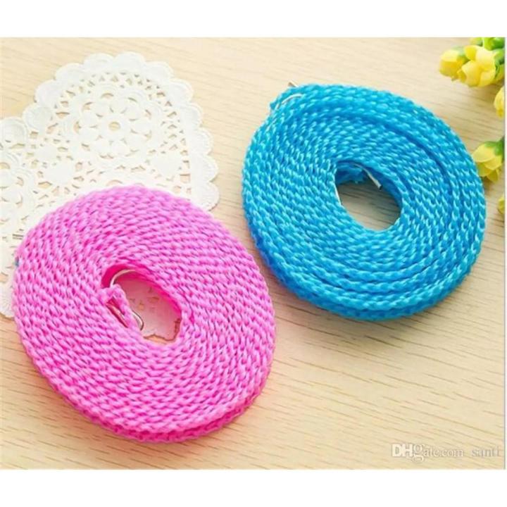Pack of 2 - 5 Meters Plastic Cloth Hanging Rope Clothesline | Daraz.pk