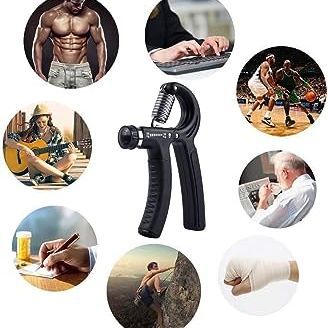 adjustable spring hand gripper, forearm/wrist exerciser, hand grip for ...